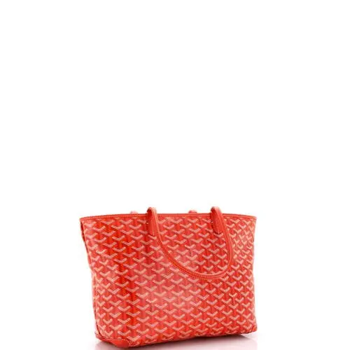 Goyard Artois Tote Coated Canvas Pm - Orange
