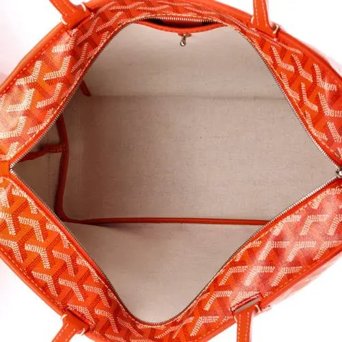 Goyard Artois Tote Coated Canvas Pm - Orange