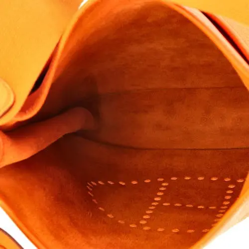 Hermès Evelyne Bag Gen Iii Clemence Gm - Orange