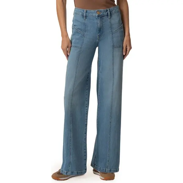 Kut From The Kloth The Jean High Waist Wide Leg Jeans - Utilize