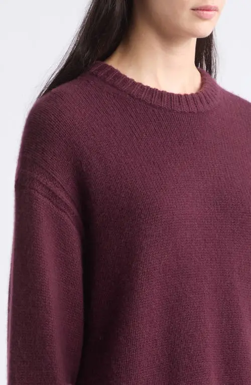 Guest In Residence Cozy Cashmere Crewneck Sweater - Fig