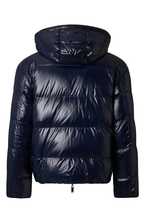 Moose Knuckles Kings Reversible Down & Feather Fill Puffer Jacket