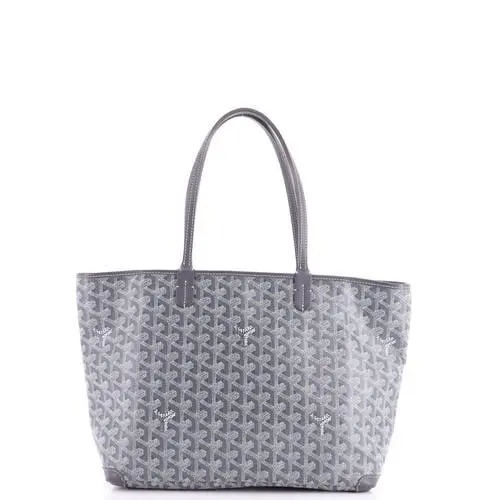 Goyard Artois Tote Coated Canvas Pm - Grey