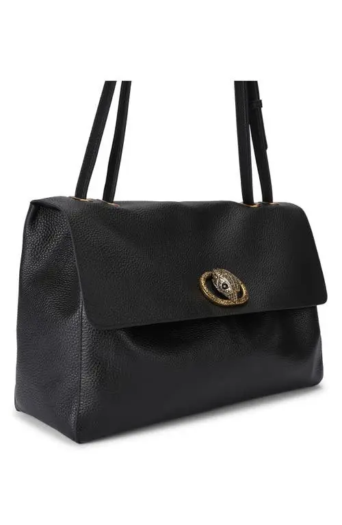 Kurt Geiger Chelsea Large Slouchy Leather Flap Bag