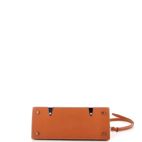 Goyard Saigon Top Handle Bag Coated Canvas With Leather Pm - Brown