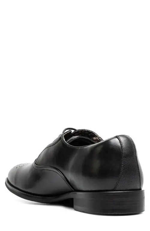 STACY ADAMS Langford Leather Oxford - Black