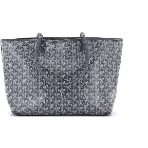 Goyard Artois Tote Coated Canvas Pm - Grey