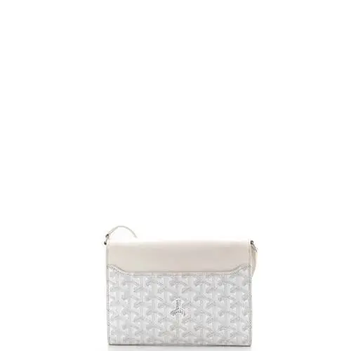 Goyard Chypre Wallet On Strap Coated Canvas With Leather