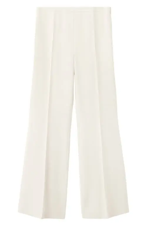 Mango High Waist Straight Leg Suit Pants