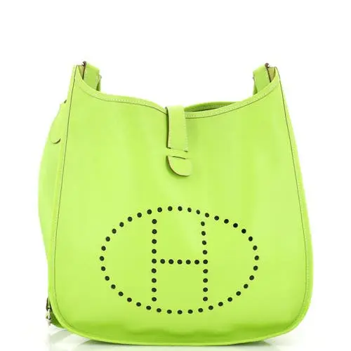 Hermès Evelyne Bag Gen Iii Epsom Gm - Green