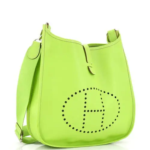 Hermès Evelyne Bag Gen Iii Epsom Gm - Green