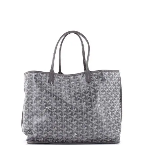 Goyard Anjou Reversible Tote Coated Canvas Pm - Grey