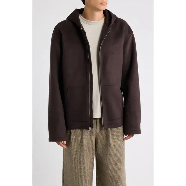 KROST Wool Blend Zip Hooodie