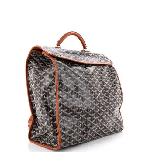 Goyard Saint Leger Briefcase Backpack Coated Canvas