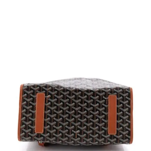 Goyard Saint Leger Briefcase Backpack Coated Canvas