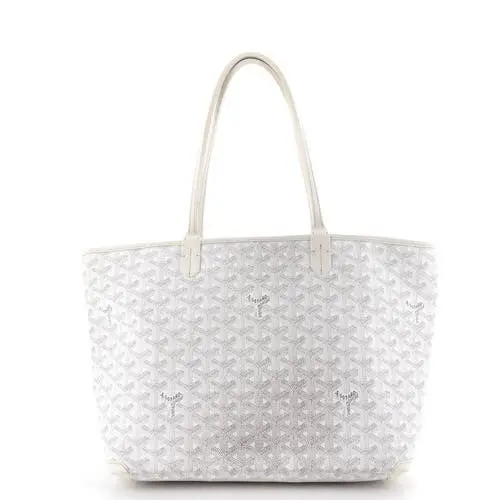 Goyard Artois Tote Coated Canvas Pm - White