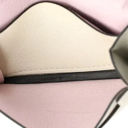 Hermès Chien Card Holder With Strap Swift And Chevre Mysore