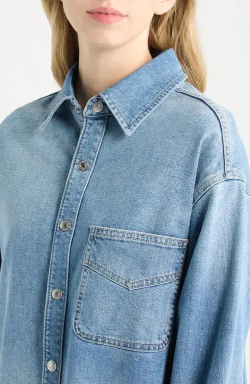 Warp + Weft Chi Town Denim Shacket