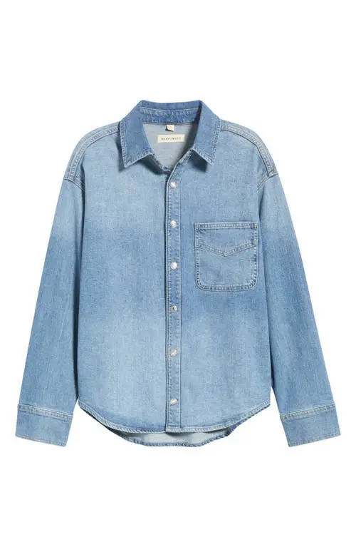 Warp + Weft Chi Town Denim Shacket