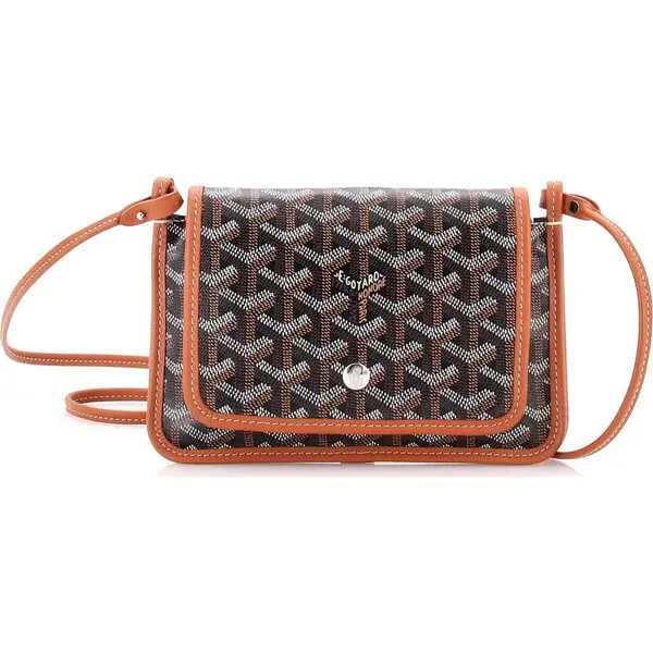 Goyard Plumet Clutch Wallet Coated Canvas - Brown