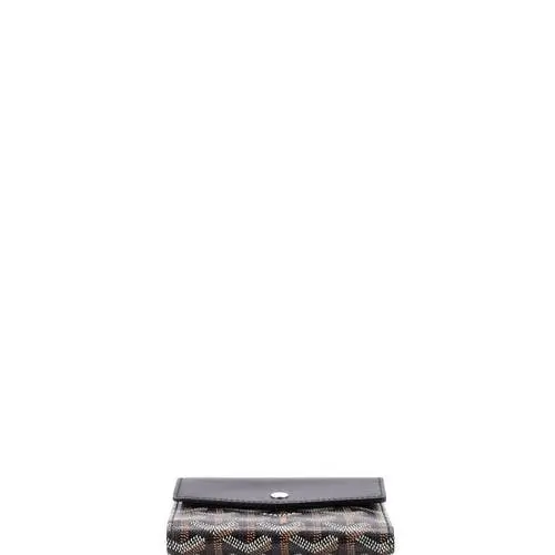 Goyard Saint Gabriel Wallet Coated Canvas And Leather Compact