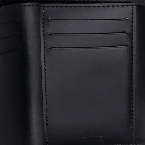 Goyard Saint Gabriel Wallet Coated Canvas And Leather Compact