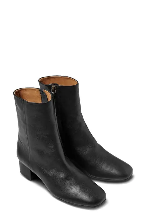 Beek Raven Leather Bootie - Black