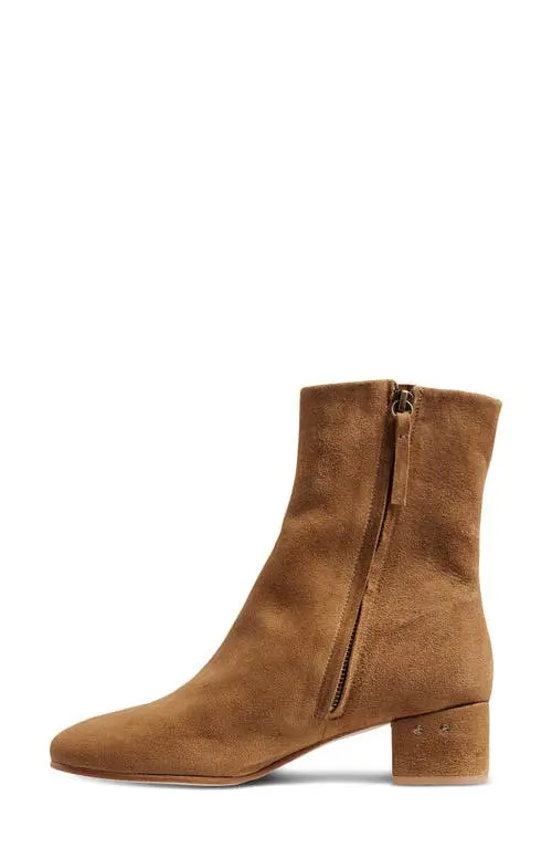 Beek Raven Leather Bootie - Toffee