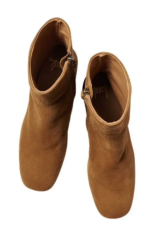 Beek Raven Leather Bootie - Toffee