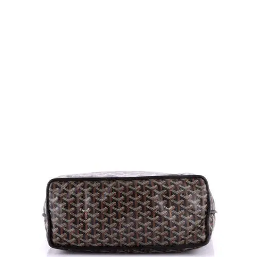 Goyard Anjou Reversible Tote Coated Canvas Pm - Black