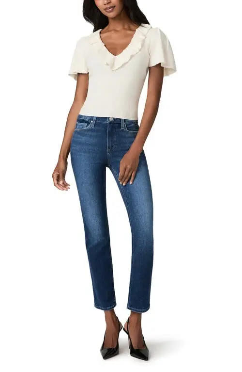 Paige Inaya Ruffle V-neck Top