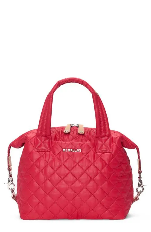 Mz Wallace Small Sutton Deluxe Crossbody Bag - Apple