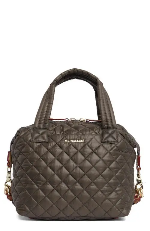 Mz Wallace Small Sutton Deluxe Quilted Nylon Crossbody Bag