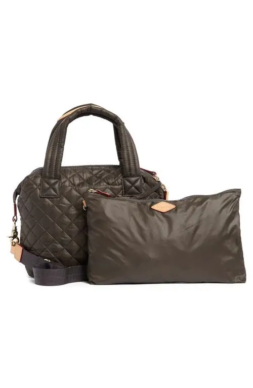 Mz Wallace Small Sutton Deluxe Quilted Nylon Crossbody Bag