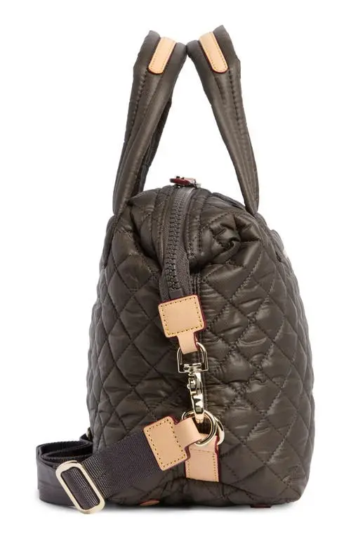Mz Wallace Small Sutton Deluxe Quilted Nylon Crossbody Bag