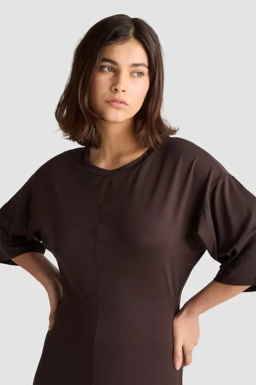 RESIDUS Gertie Relaxed Jersey Midi Dress