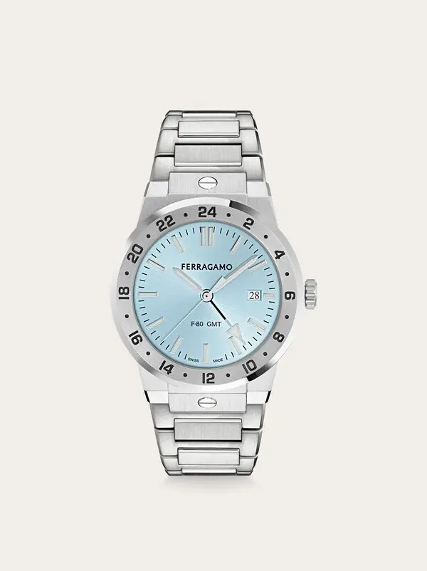 FERRAGAMO F-80 Classic Gmt Watch - Blue