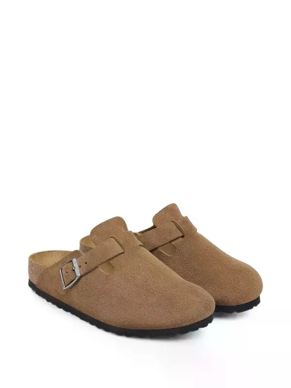 BIRKENSTOCK Boston Buckle-fastening Flat Mules
