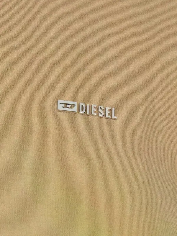 DIESEL® Logo-plaque Cotton T-shirt