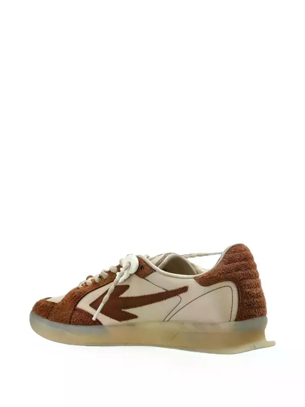 Off-White Out Of Office Leather-panel Sneakers