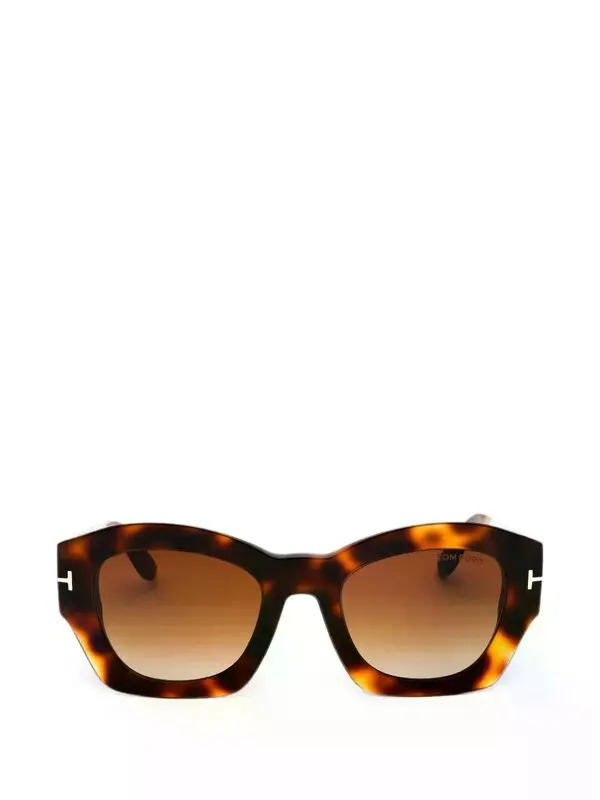 TOM FORD Tortoiseshell-effect Sunglasses - Brown