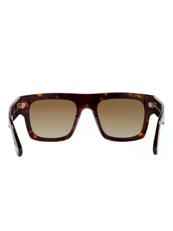 TOM FORD T-detail Square-frame Sunglasses