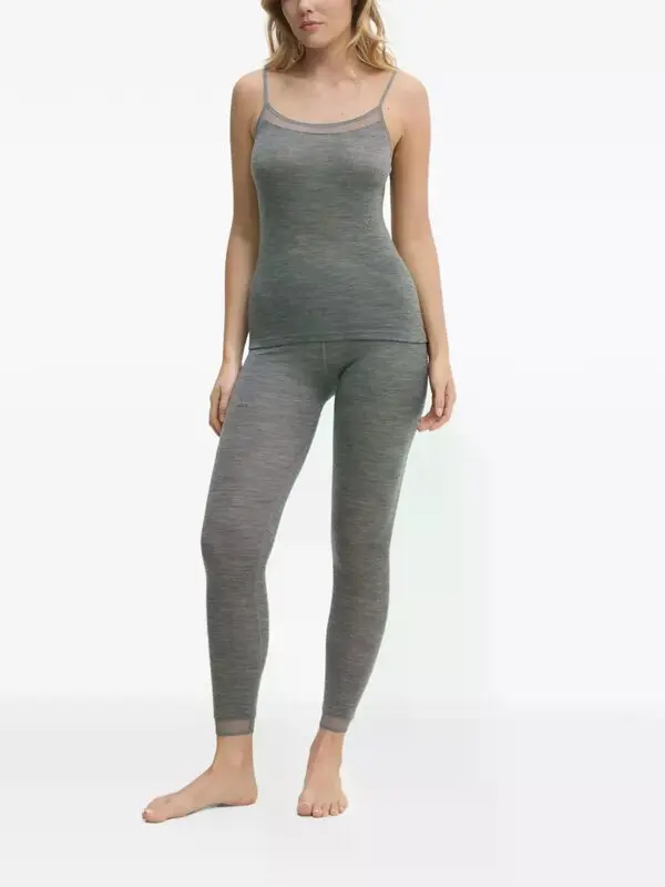 Chantelle Juliana Marl-effect High-waist Leggings