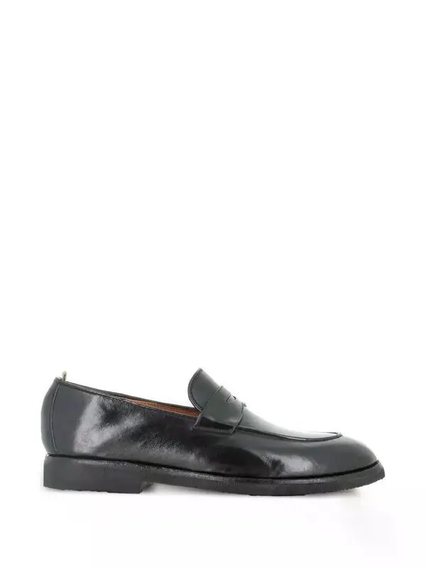 Officine Creative Opera Flexi 101 Leather Loafers - Black