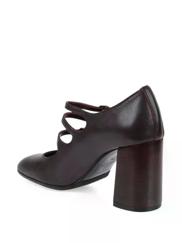 CAREL Keel Flex Triple Buckle-strap Pumps
