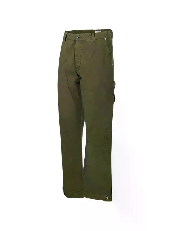 Off-White Logo-embroidered Carpenter Trousers