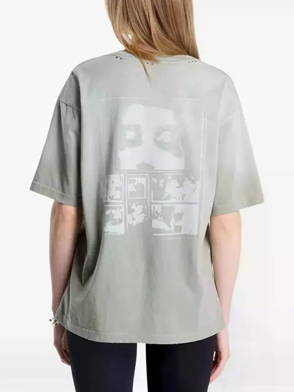 MISBHV Graphic-print Distressed T-shirt