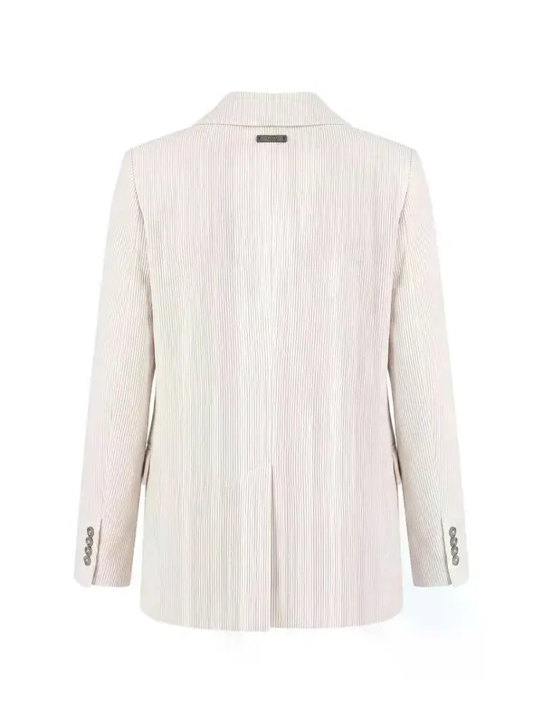 Peserico Corduroy Single-breasted Blazer