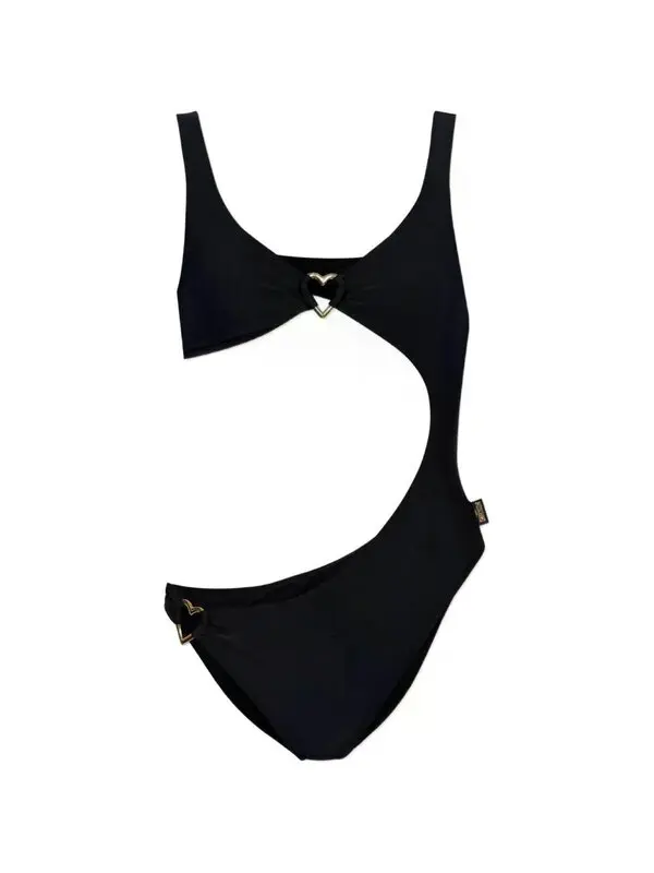 Moschino Heart-motif Cut-out Swimsuit