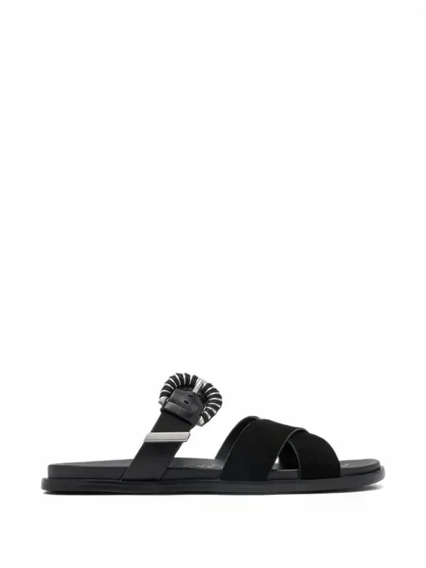 Sam Edelman Lucy Buckle-fastening Flat Sandals